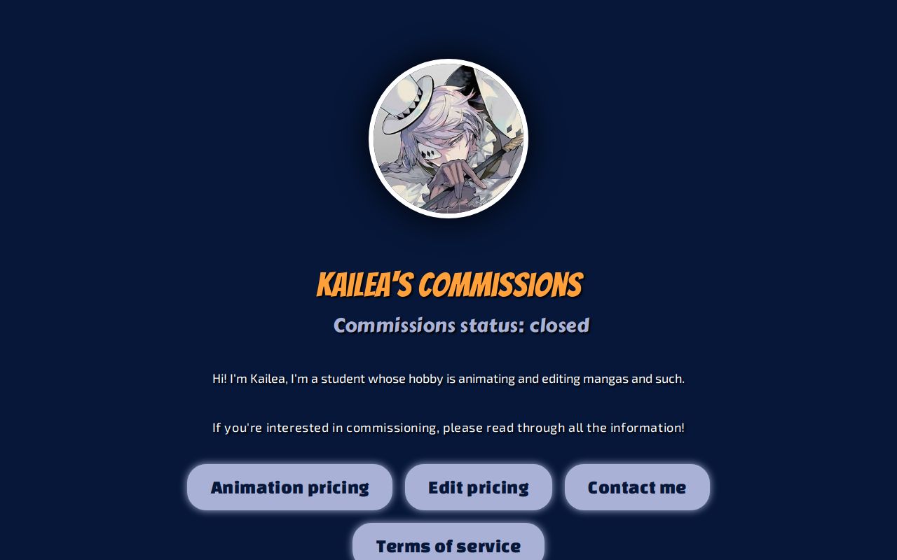 Kailea‘s commissions